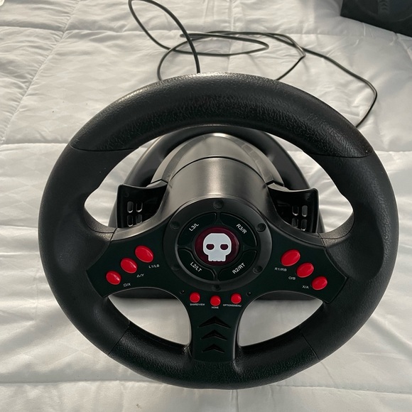 Video Games & Consoles | Ps4 Xbox Pc Steering Wheel Used With Box ...